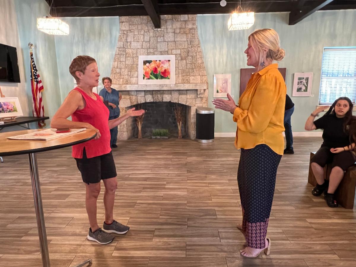 Nancy Reyna Presents Her Exhibit, "Second Act"