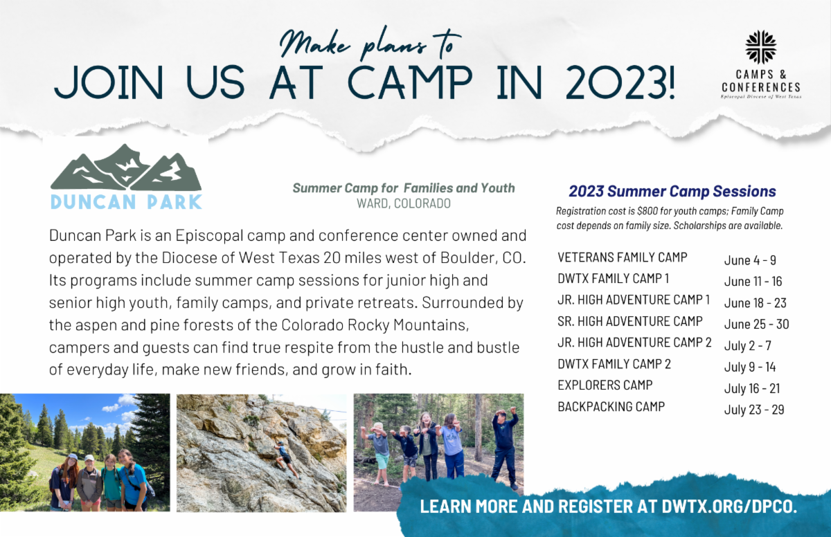 2023 Mid-Winter and Summer Camp Registration Opens Today!