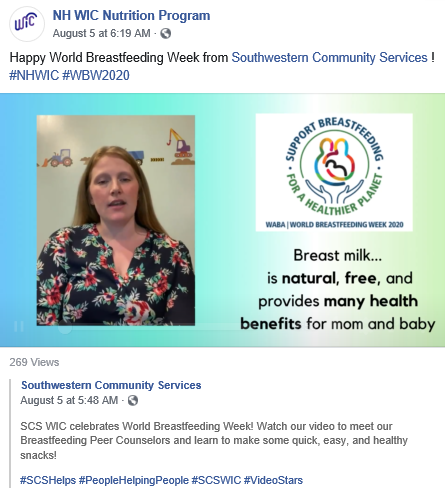 The Wonders of WIC - Showcasing Northeast Region Breastfeeding Activities