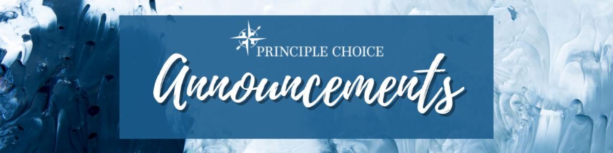 Weekly Announcements