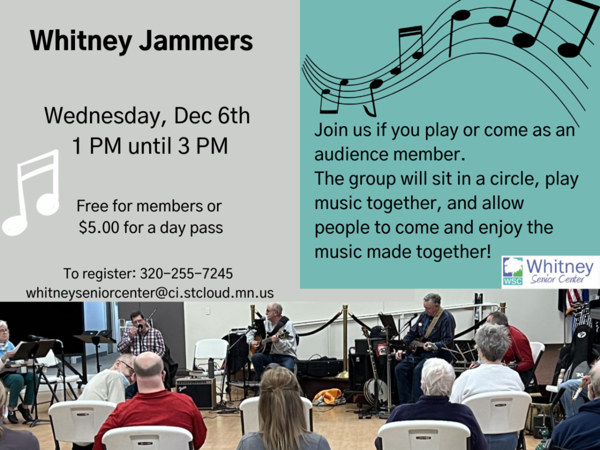Social at Whitney, Music at Whitney, Healthcare Directives, Virtual ...