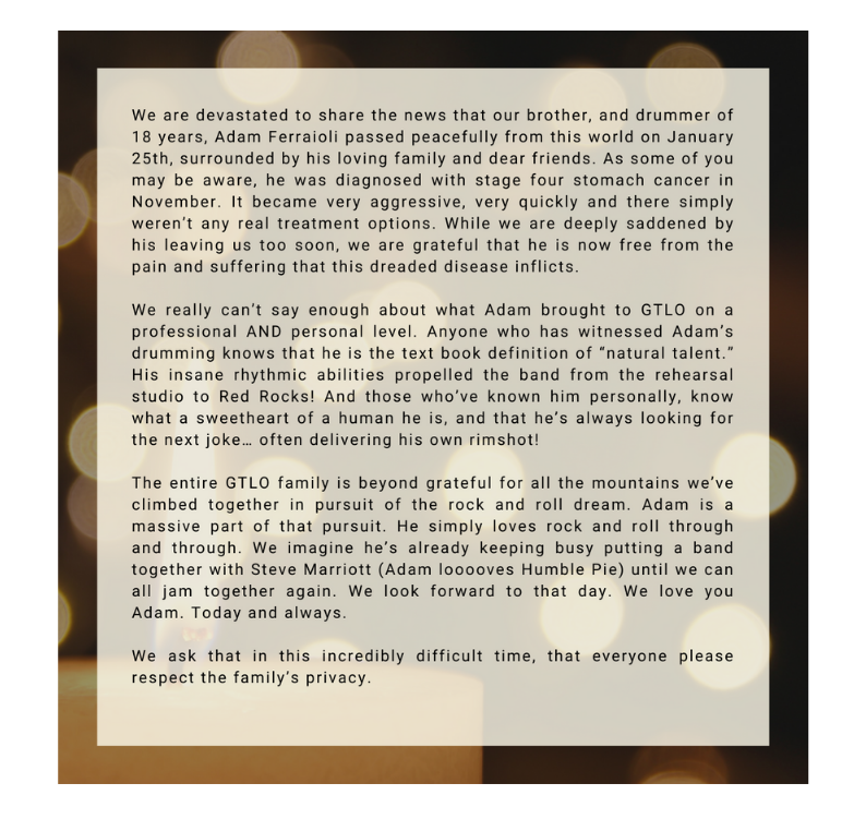 GTLO Newsletter: February!