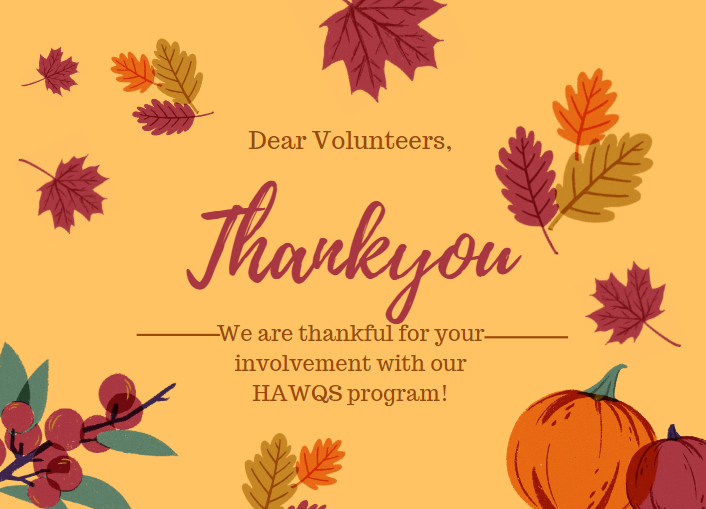 HAWQS November 2022 Newsletter