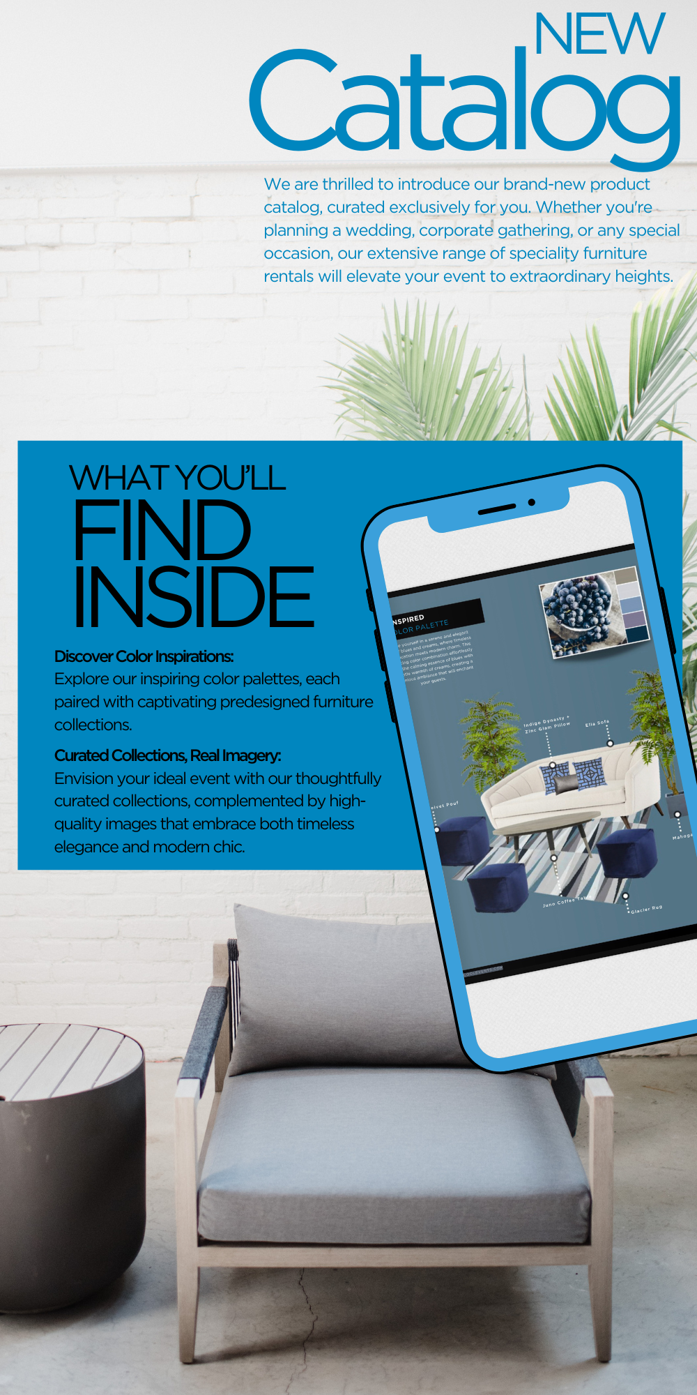 Elevate Your Events with Our New Product Catalog