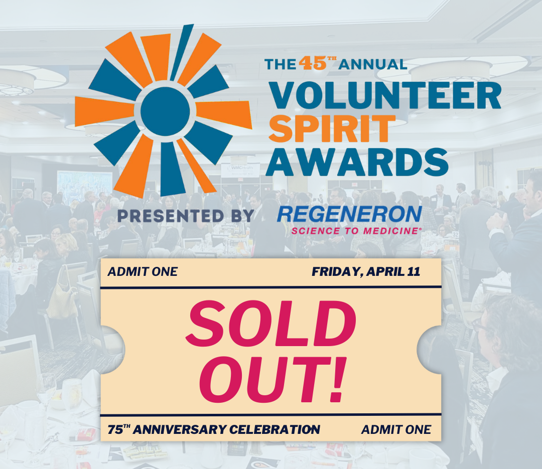 Volunteer Spirit Awards SOLD OUT - Make A Gift Today in Honor of the ...