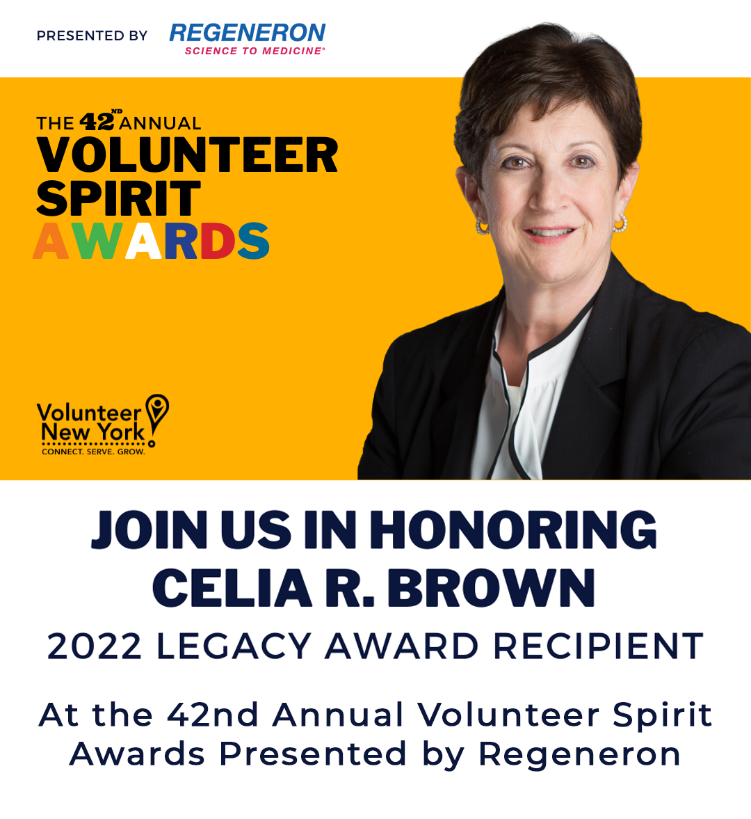 Announcing the 2022 Legacy Award Winner – Celia Brown!