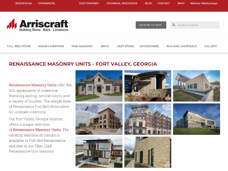 Introducing our new color palette from Arriscraft Fort Valley!