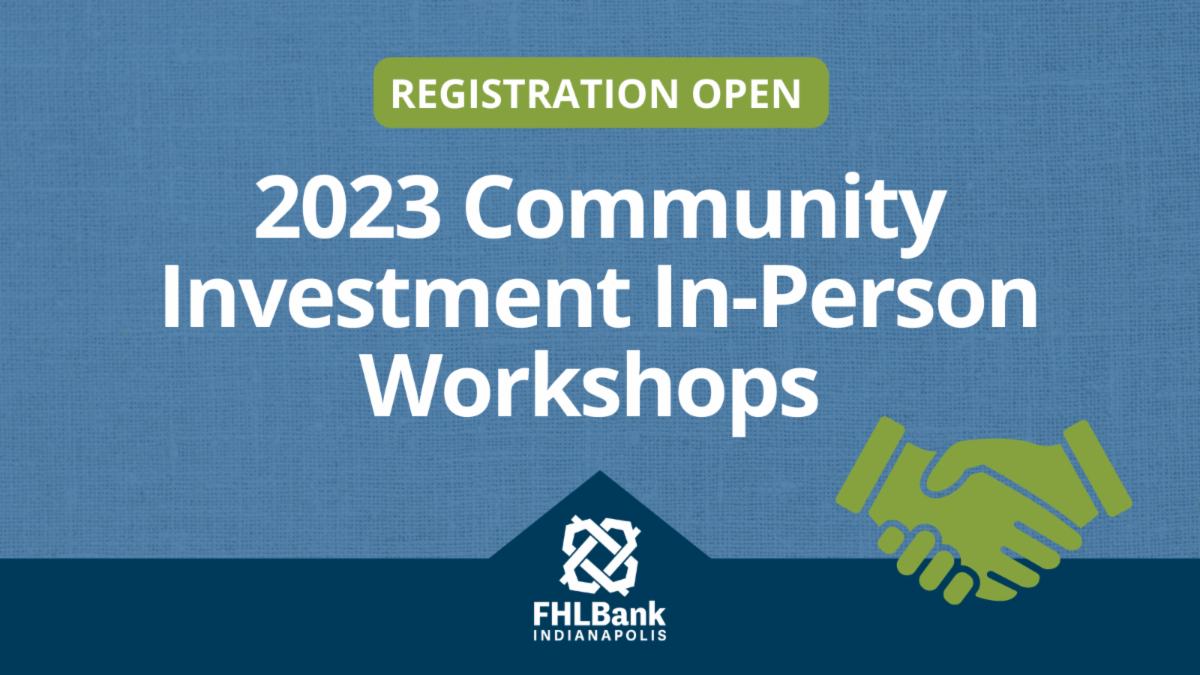 Community Investment Workshops | Registration Open