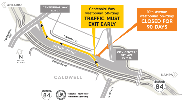 Reminder: Overnight I-84 ramp closure begins tonight (May 22) - I-84 ...