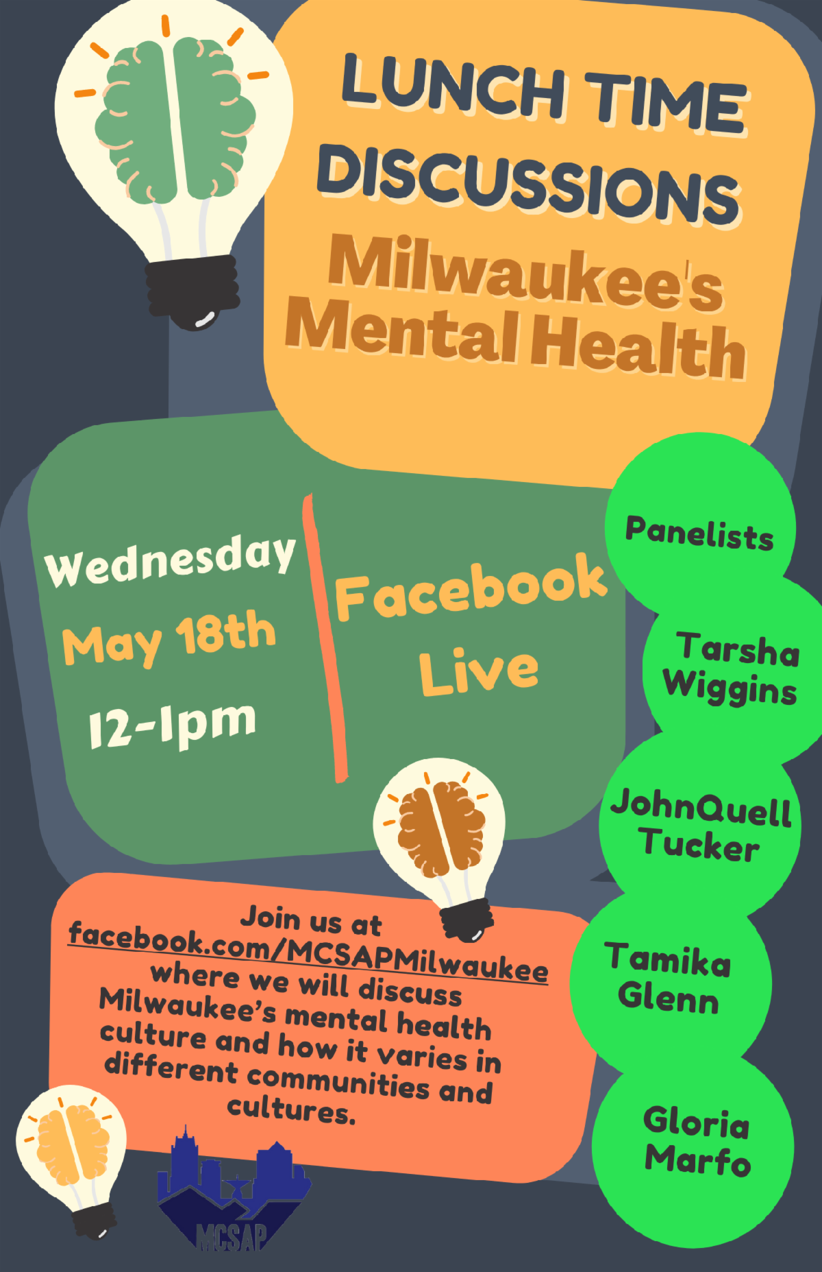 MCSAP May Coalition Meeting and Mental Health Awareness Month