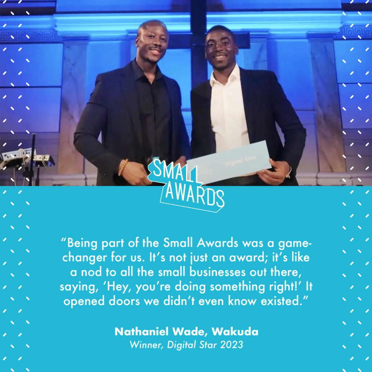 Enter Your Small Business For The Small Awards 2024