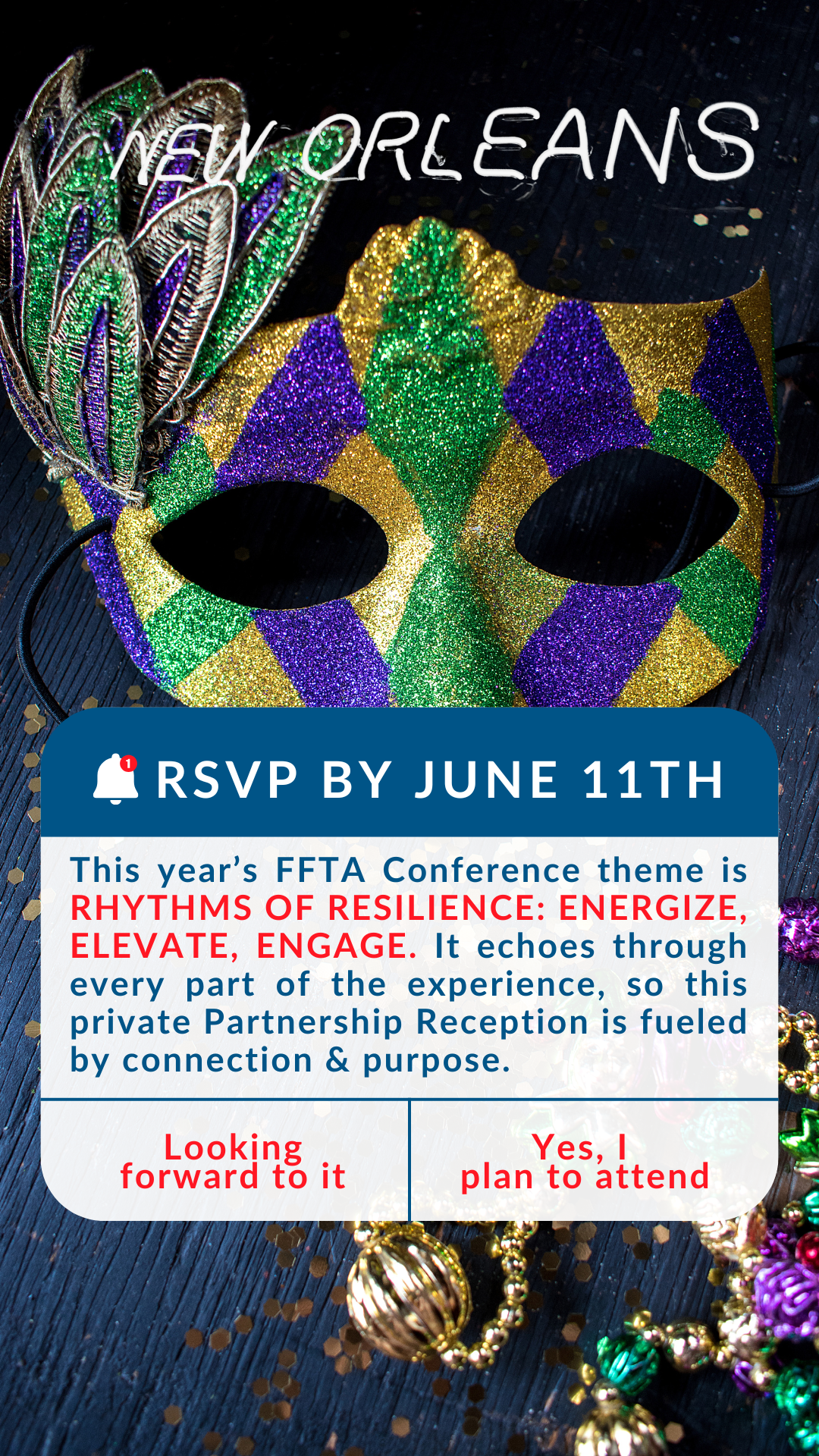 Partnership Networking Reception at the 39th Annual FFTA Conference