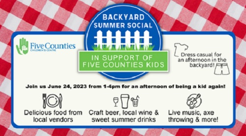 Five For Five - June 2023 - Important Updates from Five Counties!