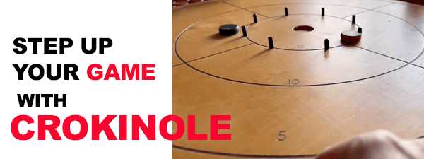 Crokinole. Classic fun for everyone.