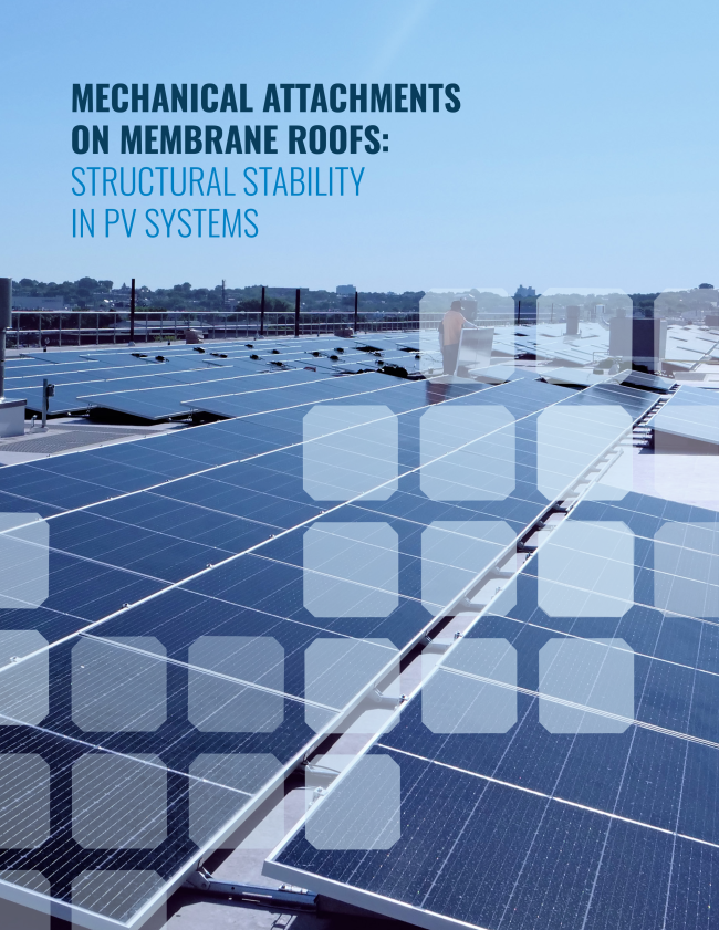 Mechanical Attachments on Membrane Roofs- Read White paper