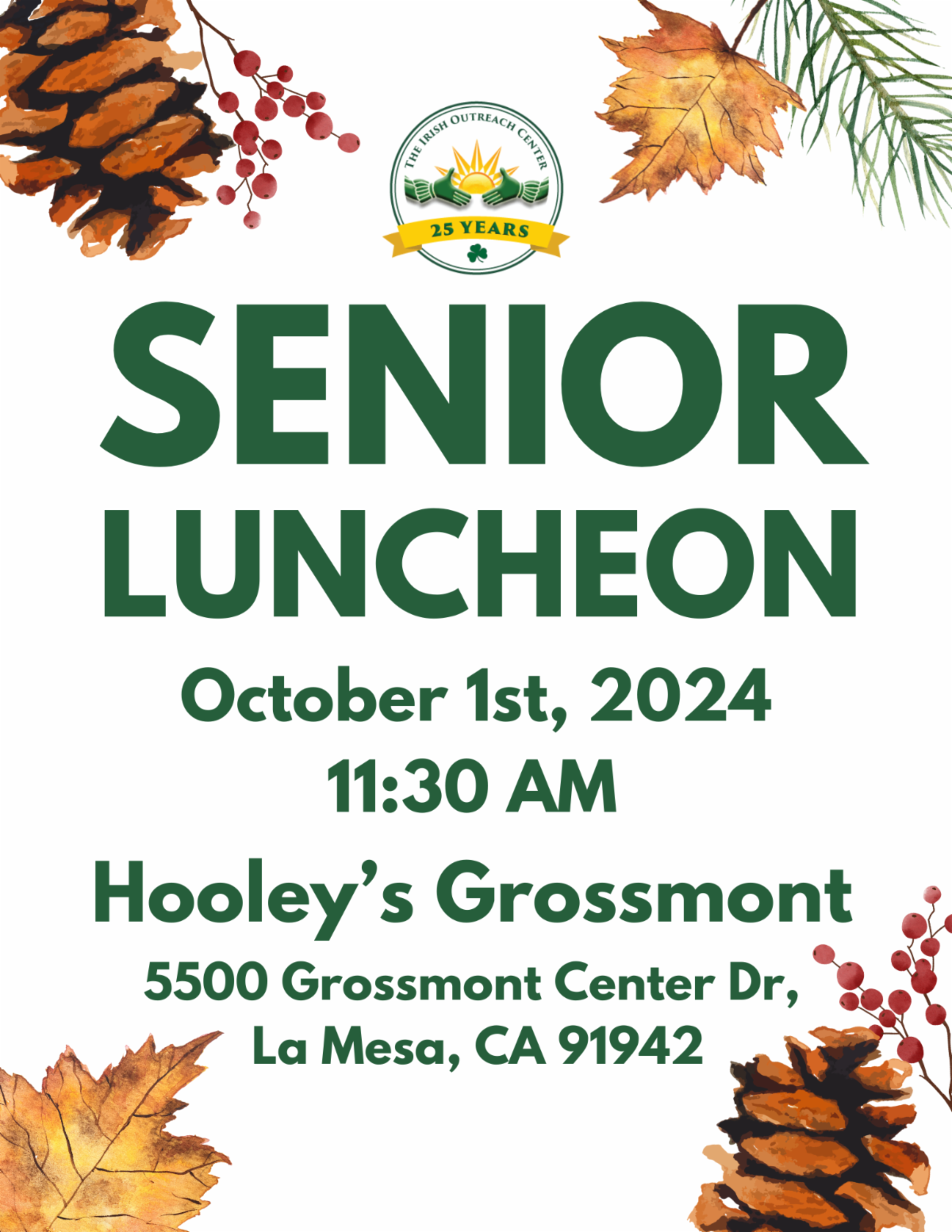 Senior Fall Luncheon