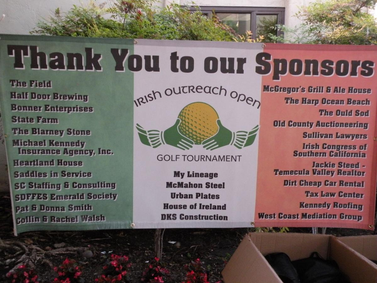 2023 Irish Outreach Open Golf Fundraiser - Players, Donor and Sponsor ...