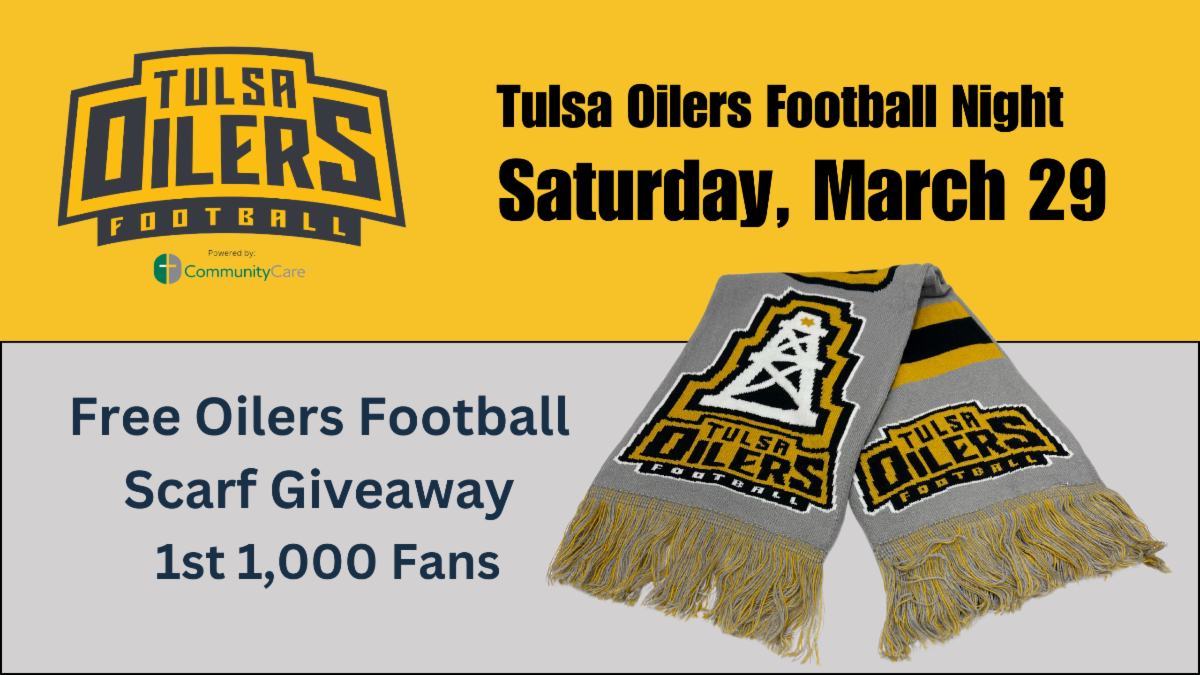 Special Offer: Tulsa Oilers Football Season Ticket Holders.