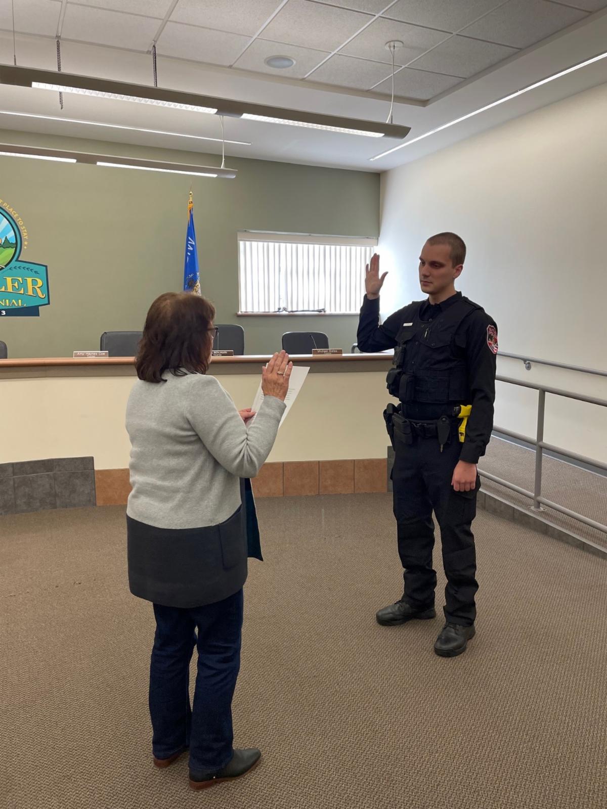 Welcome Officer Schmitz!