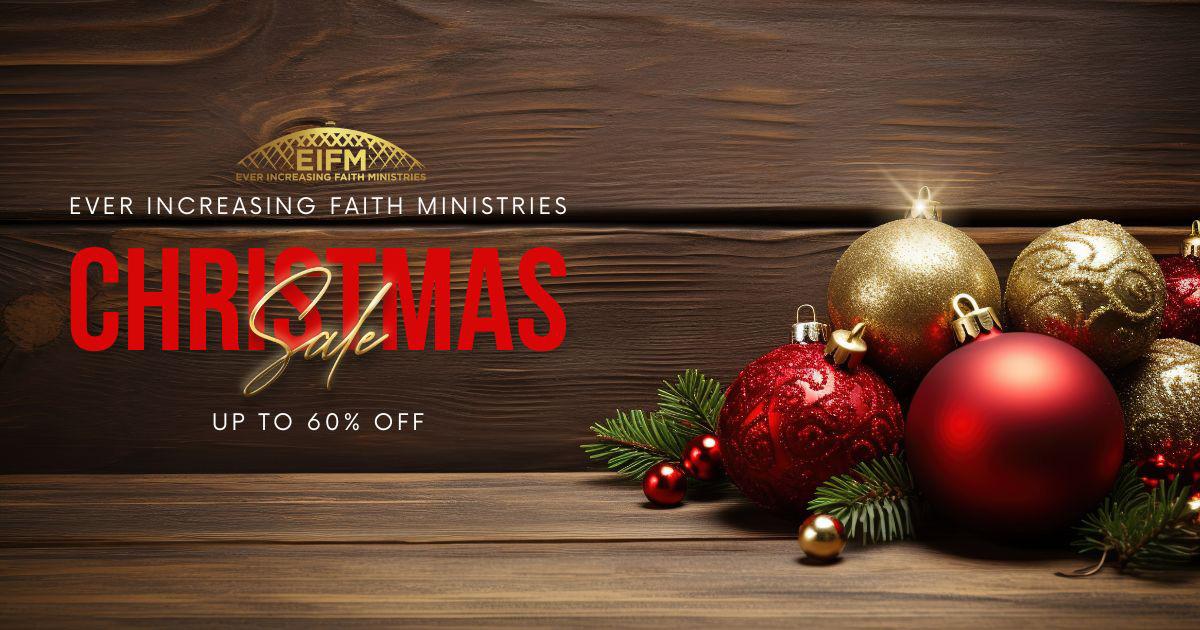 Limited-Time Christmas Sale: Up to 60% Off Faith-Building Teachings!