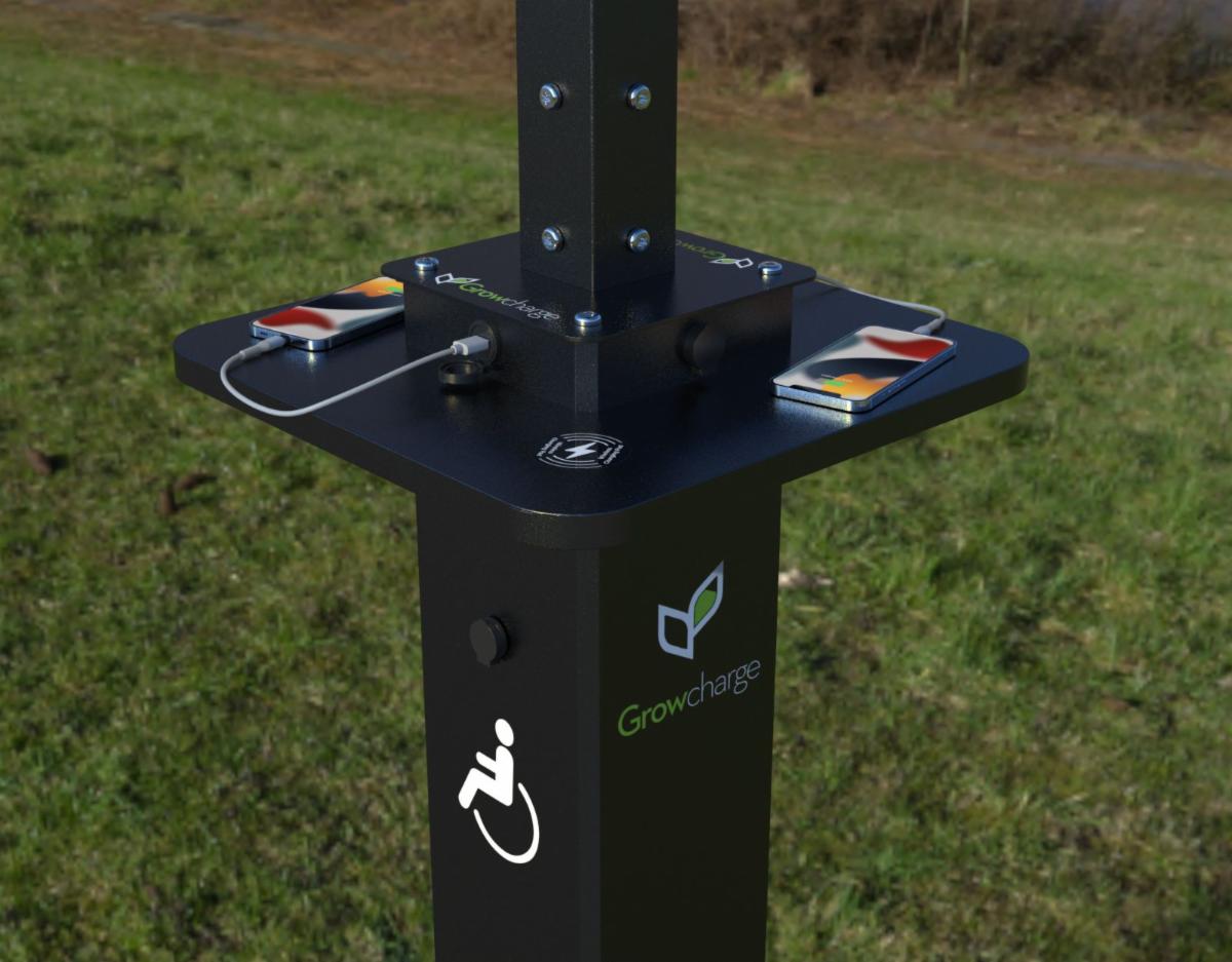 GrowCharge Solar Charging Station - The SolMate
