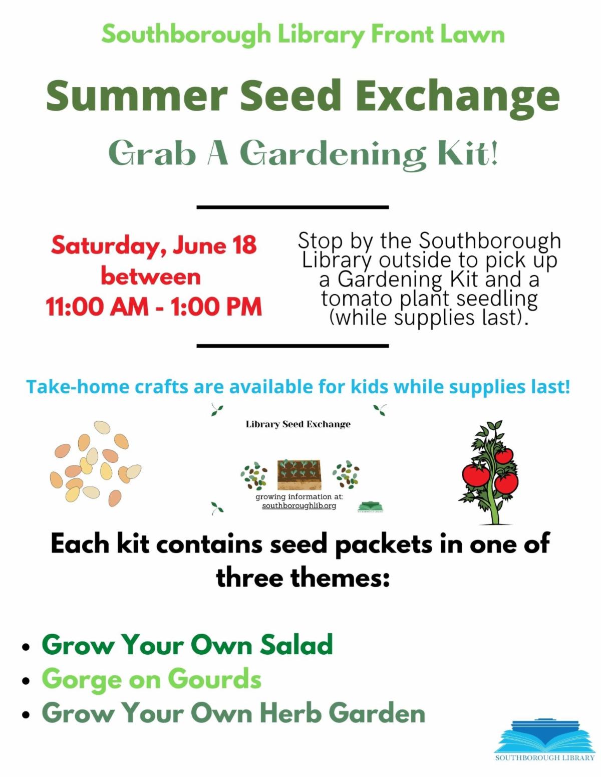 Summer Seed Exchange 2022