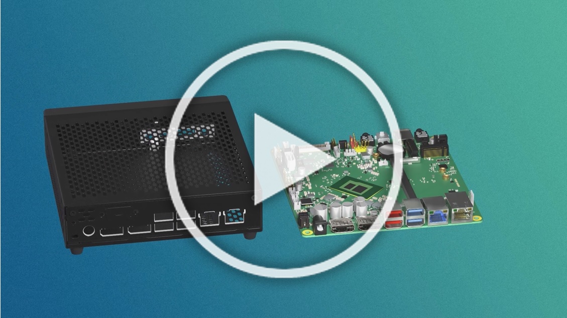 Mini-PC powers up monitors via USB-C