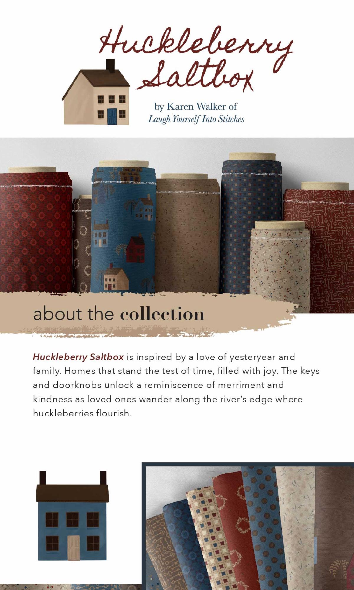 Explore Huckleberry Saltbox by Karen Walker