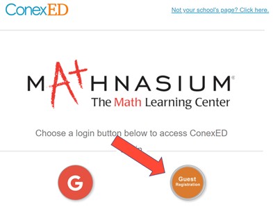 Mathnasium @home: ConexED Setup Instructions