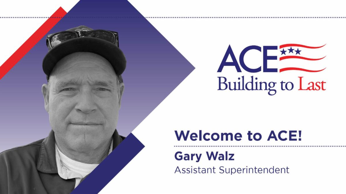 Welcome Gary Walz!