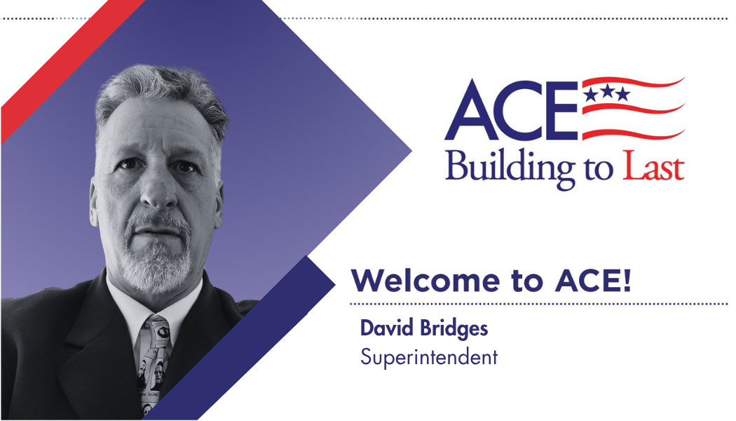 Welcome David Bridges!