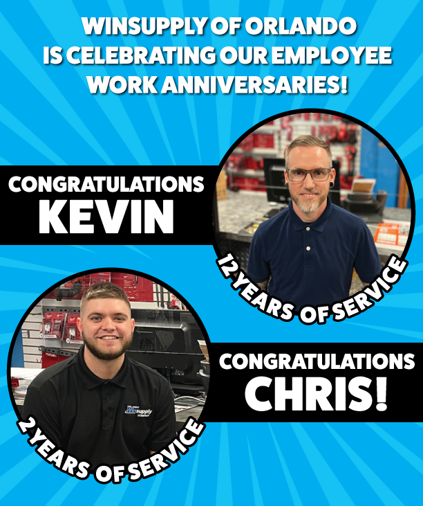 Congratulations to Kevin and Chris on their work anniversaries with ...