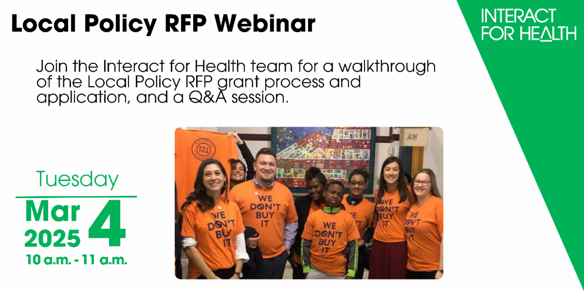 Local Policy RFP Webinar