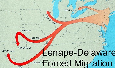 Lenape Indians from Pennsylvania to Alaska, & the enduring influence of ...