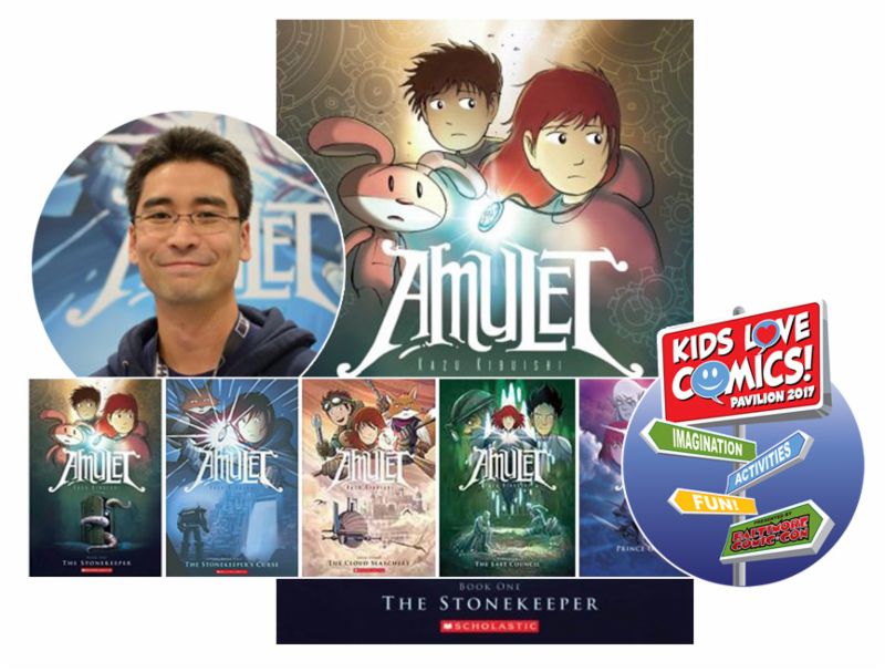 Amulet Creator Kazu Kibuishi Comes to BCC as part of Kids Love Comics