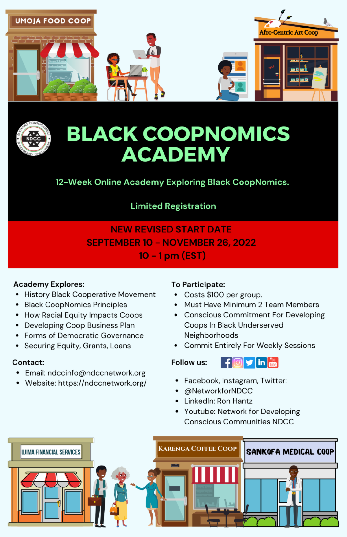 Black Community Development Webinar Series