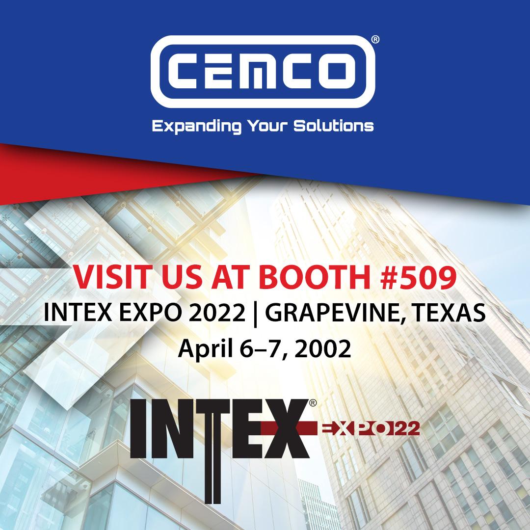 Come and See our Latest Innovations at the 2022 INTEX Expo Booth #509