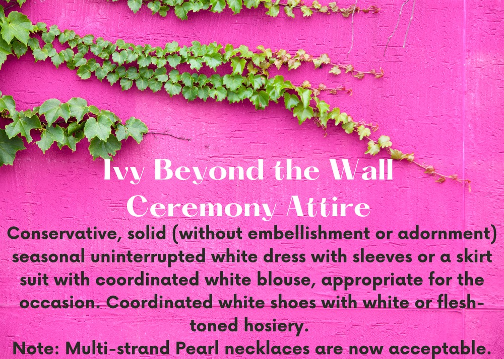 AKA- GSO Ivy Beyond The Wall Ceremony -Soror Odessa White Bryant (10/16 ...