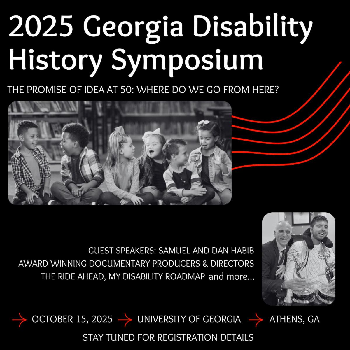 Mark Your Calendars for the 2025 Georgia Disability History Symposium