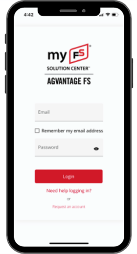 AgVantage FS myFS Account Upgrade - REQUIRES PASSWORD RESET