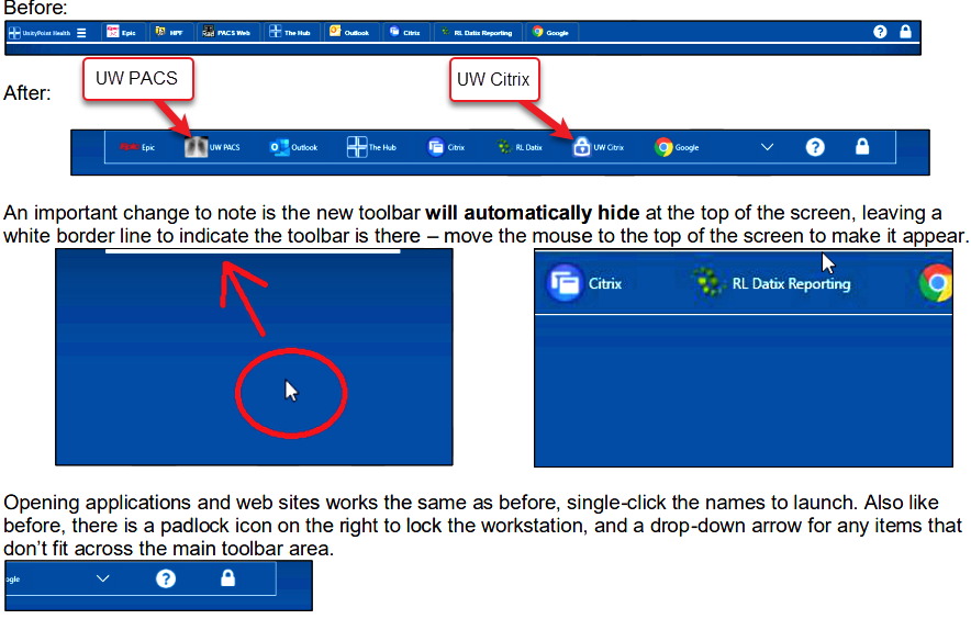 Special Edition: SSO Toolbar Changes Effect: Tues 9/19