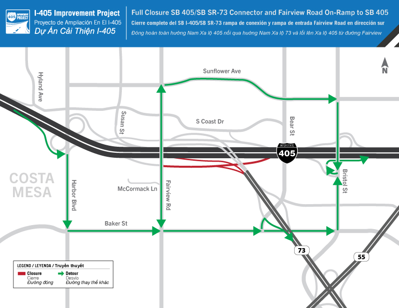 I-405 Improvement Project Construction Alert: Week of Feb. 15