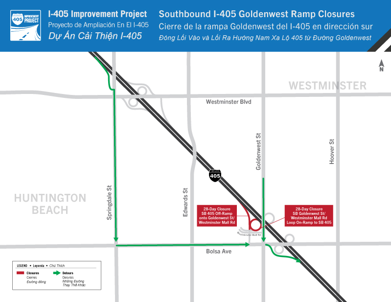 I-405 Improvement Project Construction Alert: Week of June 15