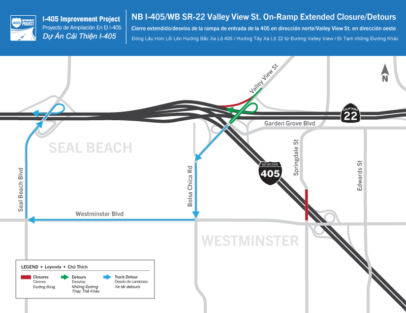 I-405 Improvement Project Construction Alert: Wednesday, June 8