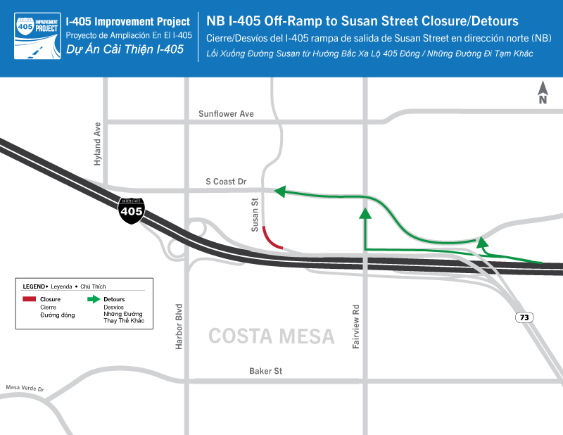 I-405 Improvement Project Construction Alert: Week of July 26