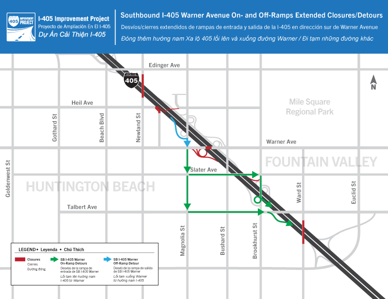I-405 Improvement Project Construction Alert: Wednesday, July 6