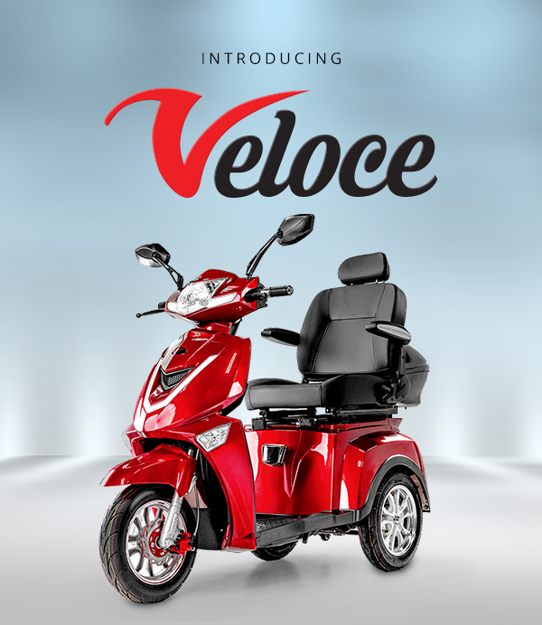 Reminder: The NEW Veloce Mobility Scooter! Email Exclusive.