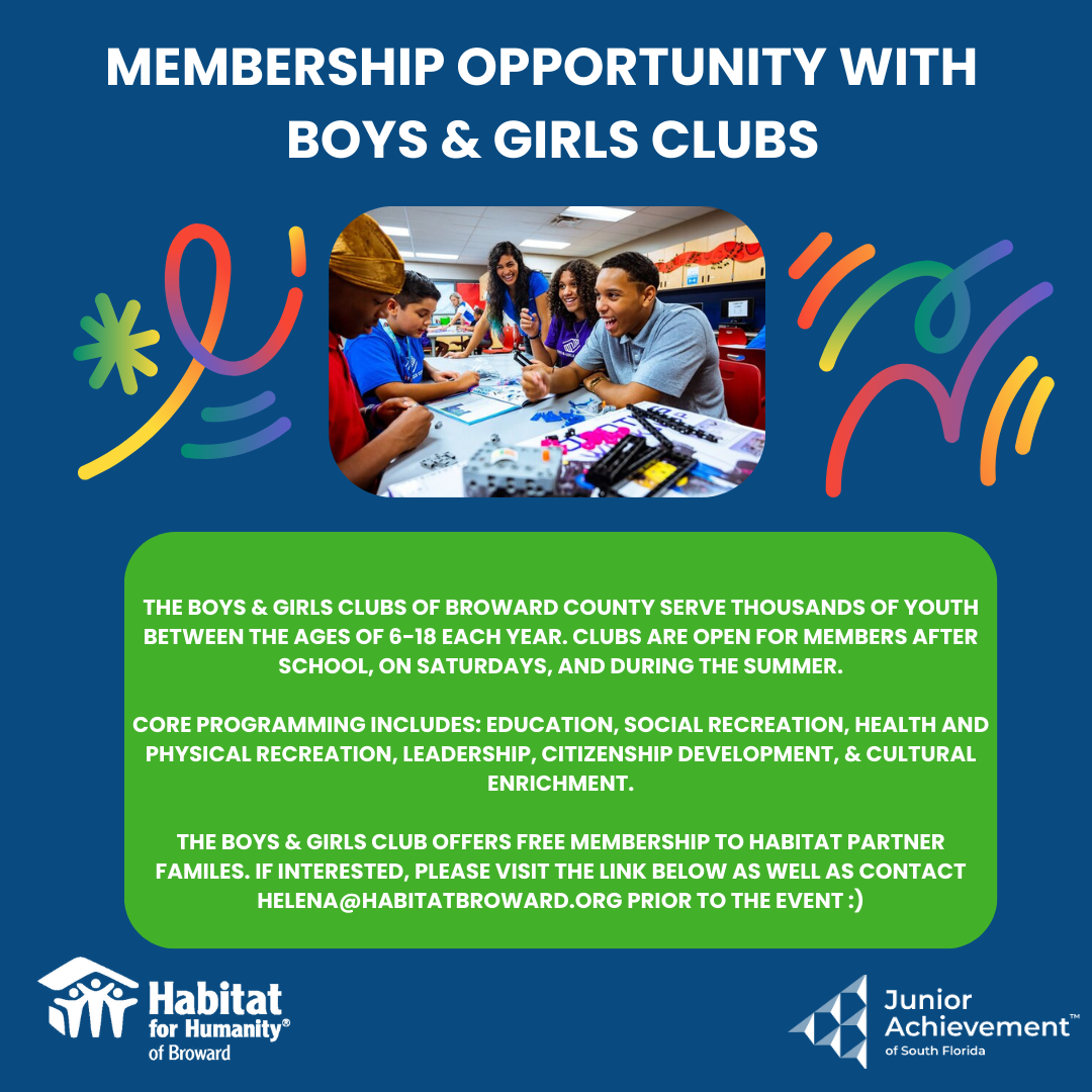 Habitat Broward Youth Empowerment Program