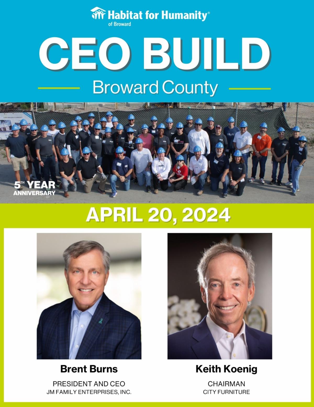 CEO Build 4.20.24 Save the Date: Brent Burns and Keith Koenig