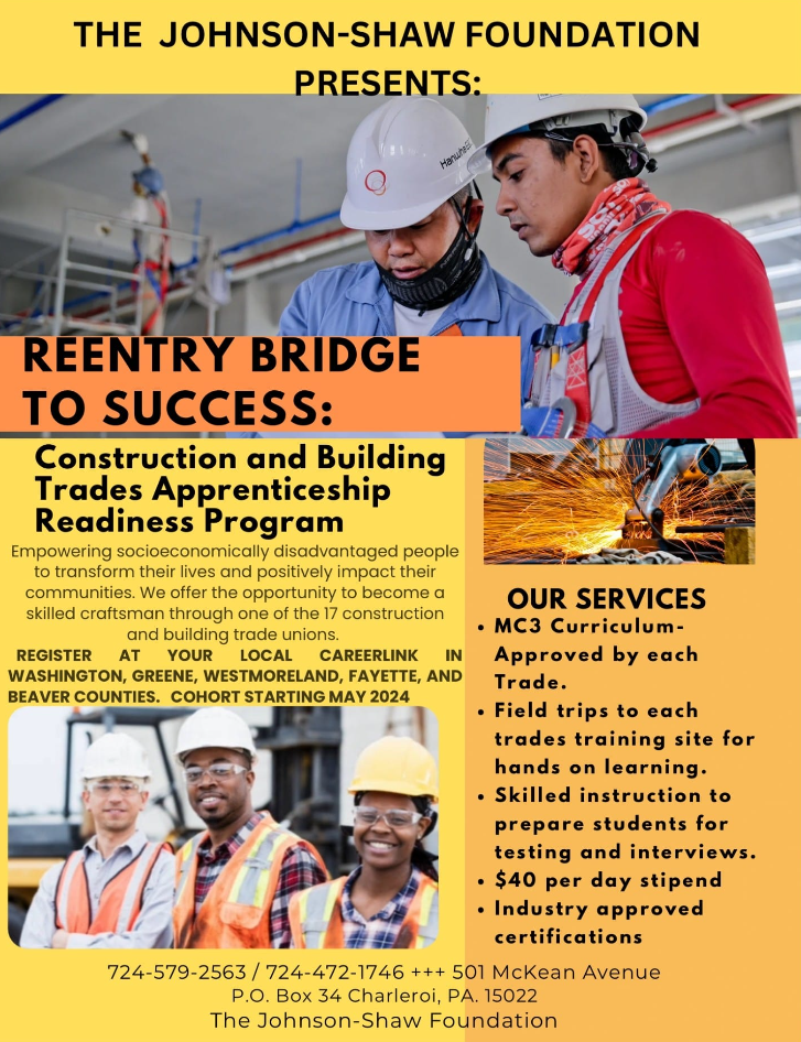 Johnson-Shaw Foundation Reentry Bridge to Success